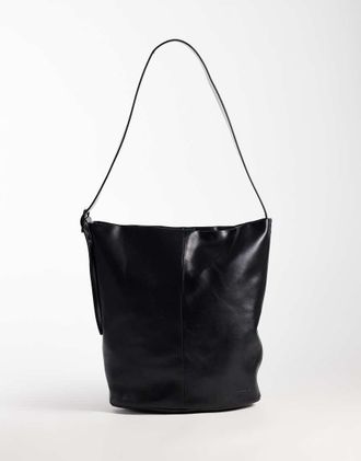 Vagabond Shoemakers sac seau Stockholm en cuir noir