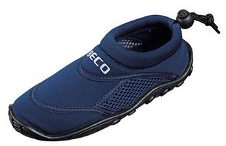 Beco chaussons aquatiques - chaussure de bain chaussures néoprènes pour enfants - Bleu (Marine) - 28 EU