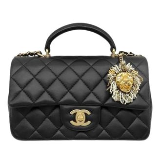 Chanel Pre-owned Vintage Satchel - - Pre-owned - Damen - Schwarzk - ONE SIZE