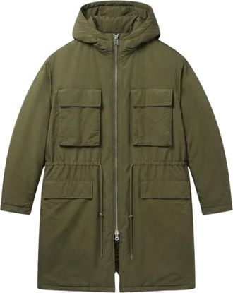 OAMC Oamc - Parka M65 matelass&eacute;e - Femme - Manteaux - Vert - Taille: 40 FR