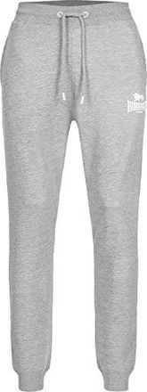 Lonsdale Pilsdon Pantalon de jogging pour homme, Gris marl, L