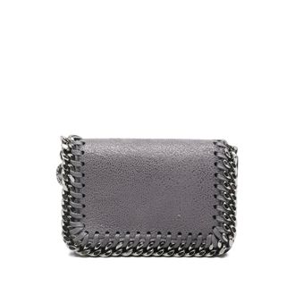 Stella McCartney Femme, Accessoires, Gris, Taille: ONE Size Falabella Small Flap Wallet