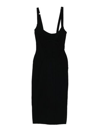 The Attico Robe Au Genou - Noir