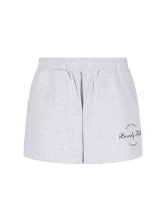 Sporty & Rich Sport Shorts Beverly Script Disco