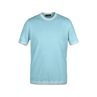 Moorer Homme, Pulls, Bleu, Taille: 2XL Pull ras du cou