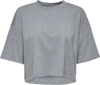 Only Onlmelle S/S Glitter Top JRS