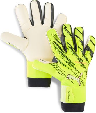 Puma ULTRA Ultimate Hybrid Torwarthandschuhe, Accessoires, Gelb, 11