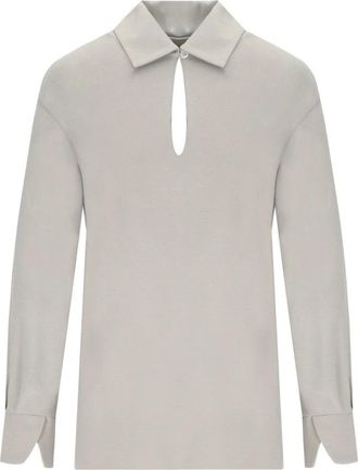 Max Mara Femme, Tops, Beige, Taille: 38 FR Chemisier Polo Gestro