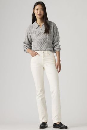 Levi's Jean Slim Wedgie - Femme - Blanc / Disco Nights - 23X30