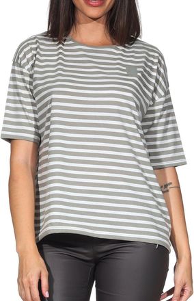 Elbsand Kia Damen T-Shirt, Rundhalsauschnitt und überschnittenen Schultern, Oversized fit