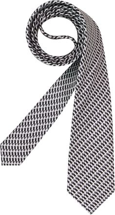 Olymp Herren Krawatte grau Gemustert,Bunt