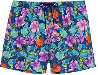 HOM Homme Short Balata Slips De Bain, Navy Print, XXL EU