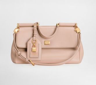 Dolce & Gabbana My Sicily Handbag - Frau Handtaschen Beige Onesize