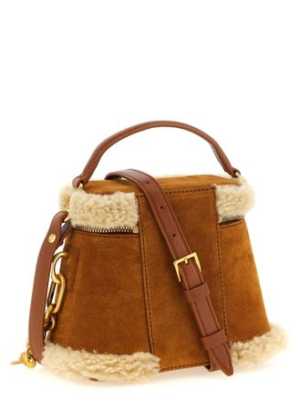 Balmain Pulse Vanity Top Handle Bag - Brown