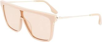 Victoria Beckham Femme, Accessoires, Beige, Taille: ONE Size Lunettes de soleil &agrave; monture en ac&eacute;tate