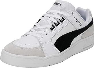 Puma Baskets basses en daim FS pour homme, noir/blanc, 46 EU