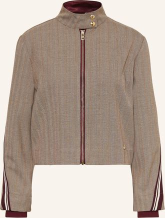 Liu Jo Liu Jo Kastenjacke Mit Galonstreifen braun