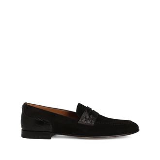 Dolce & Gabbana Homme, Chaussures, Noir, Taille: 41 EU Dolce & Gabbana Flat shoes
