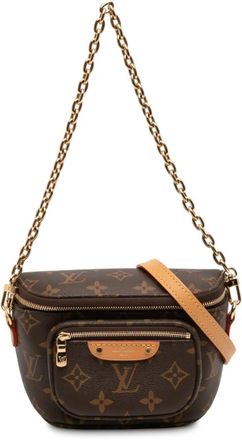 Louis Vuitton Hobo Bags - Monogram Mini Bumbag - Gr. unisize - in Braun - f&uuml;r Damen
