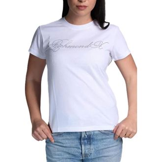 John Richmond Femme, Tops, Blanc, Taille: 42 FR T-shirt Vesely