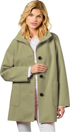 Junge Femme, Manteaux, Vert, Taille: 48 FR Manteau Crois&eacute;