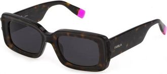 Furla Femme, Accessoires, Brun, Taille: ONE Size Lunettes de soleil en plastique