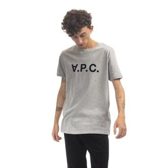 A.P.C. A.p.c., Homme, Tops, Gris, Taille: S T-Shirt VPC