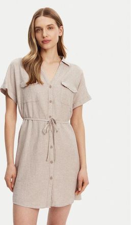 Vero Moda Sommerkleid Linn 10323027 Grau Relaxed Fit
