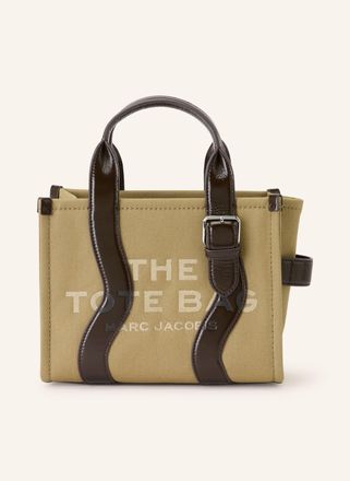 Marc Jacobs Umh&auml;ngetasche The Wavy Canvas Small Tote Bag braun