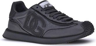 Dolce & Gabbana Fabric Athletic Sneaker - Black