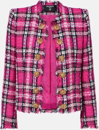 Balmain Jacke aus Tweed