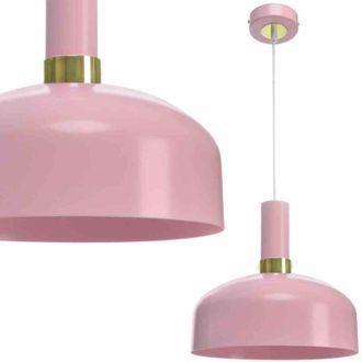 Milagro Suspension malmo rose 1xE27