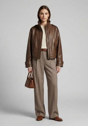 Ricano Lederjacke Debora Handgefertigt aus echtem Leder