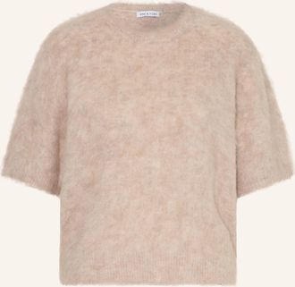 Mrs & Hugs Mrs & Hugs Strickshirt Mit Alpaka beige