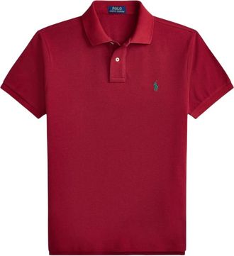 Polo Ralph Lauren Homme, Tops, Rouge, Taille: L Polo en maille