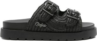 Buffalo Femme, Chaussures, Noir, Taille: 38 EU Sandales Buffalo pour femmes