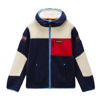 Napapijri SweaT-shirt &agrave; capuche Yupik FZH 6 - Homme - Sweatshirts et sweats &agrave; capuche - Bleu - Taille: S