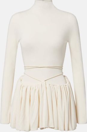 Alaia Ala&iuml;a Robe &agrave; fronces