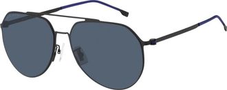 HUGO BOSS Navigator Sonnenbrille f&uuml;r Herren (Matt Schwarz)