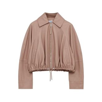 Loewe Veste ballon en cuir dagneau nappa