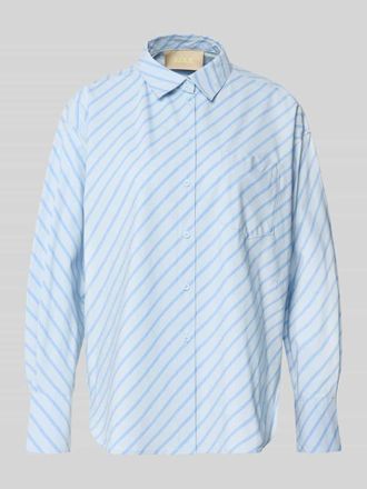 Jack & Jones Relaxed Fit Bluse mit Brusttasche