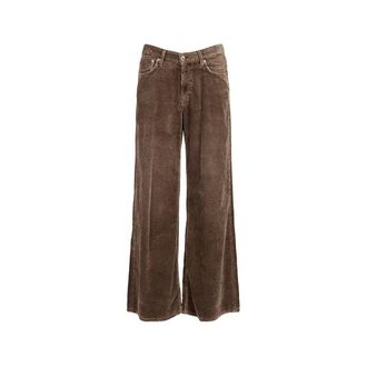 Bellerose Pantalon large en velours c&ocirc;tel&eacute;