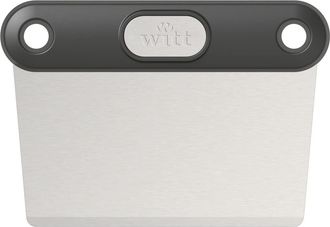 Witt Pizzateigschaber - Professionelles Teigmodell mit scharfer Klinge und praktischem Griff - ideal zum Messen und Schneiden von rohem Pizzateig