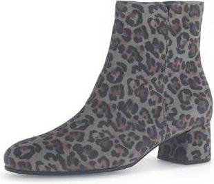 Gabor Bottines Chelsea pour femme, Gris 39, 35.5 EU