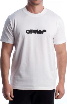 Off-white Homme, Tops, Blanc, Taille: XL Spray Arrow Slim T-Shirt