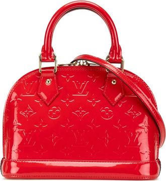 Louis Vuitton Hobo Bags - Monogram Vernis Alma BB - Gr. unisize - in Rot - für Damen