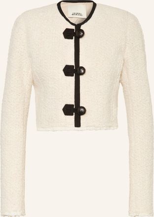 Isabel Marant Isabel Marant Kastenjacke Gradilia Aus Boucl&eacute; weiss