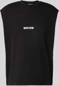 Review Tanktop mit Label-Print