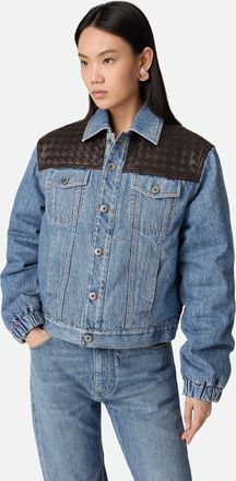 Bottega Veneta Vintage-indigo-jeansjacke - Bottega Veneta