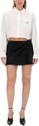 Givenchy Voyou Wrap Skirt - Black